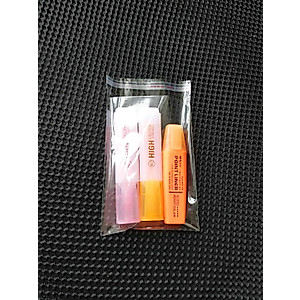 JOSDIOX 4" x 6" Self Seal Clear Cello Cellophane Resealable Plastic Poly Bags for Photo, Jewelry, Bakery, Treats, Party Favors4x6 "100pcs)