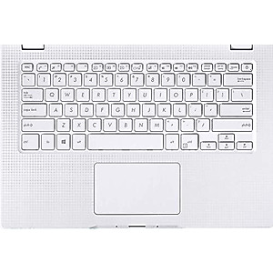 2019 ASUS ImagineBook MJ401TA Laptop Computer| Intel Core m3-8100Y up to 3.4GHz| 4GB Memory, 128GB SSD| 14" FHD, Intel UHD Graphics 615| 802.11AC WiFi, White| 1 Year Extended Warranty| Windows 10 Home