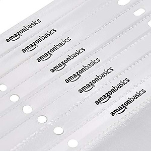 Amazon Basics Sheet Protector - Non-Glare, 100-Pack