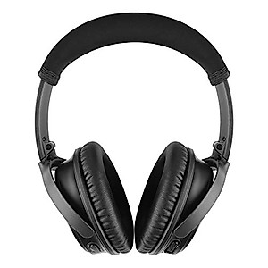 Geekria Headband Cover Compatible with Bose QC45 QuietComfort 35 II, QC35, QuietComfort 25, QC25 Headphones/Headband Protector/Headband Cover Cushion Pad Repair Part, Easy DIY Installation