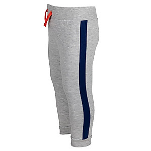 CoComelon Kiki Cat Mochi JJ Infant Baby Boys Fleece Sweatshirt and Jogger Pants Set Navy/Gray 18 Months