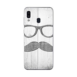 MightySkins Skin for Samsung Galaxy A20 / A30 - Hipster | Protective, Durable, and Unique Vinyl Decal wrap Cover | Easy to Apply, Remove, and Change Styles | Made in The USA