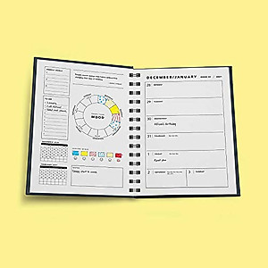 2021 Mood Tracker Planner: Understand Your Emotional Patterns; Create Healthier Mindsets; Unlock a Happier You! (Habit Tracker and Weekly Calendar)