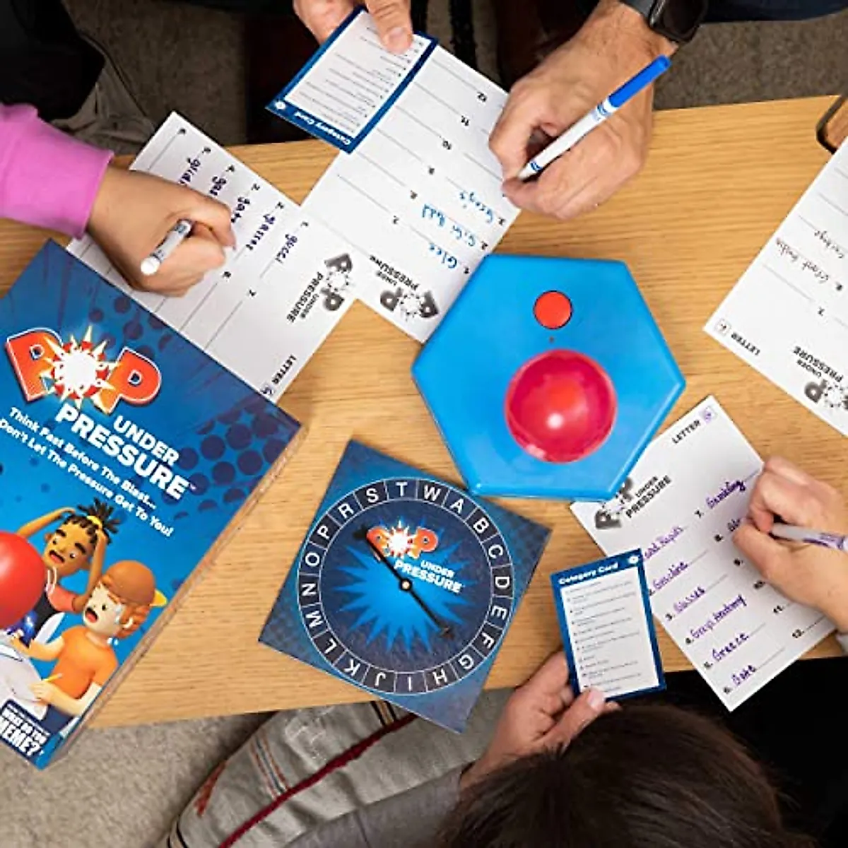 Pop Under Pressure - A Game of Categories, But with A Blast! - by What Do You Meme? Family