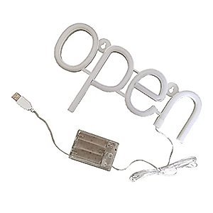 Rosvola LED Neon Open Sign, Neon Open Sign High Brightness Attractive for Business