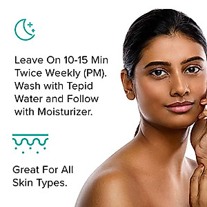 ClarityRx Cold Compress Soothing Cucumber Face Mask, Natural Plant-Based Cooling Facial Treatment with Aloe for Sensitive & Rosacea-Prone Skin (1.7 oz)