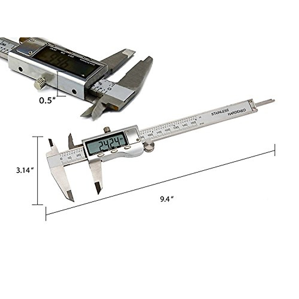 Bit Digital Calipers | Exclusive Electronic Calipers Stainless Steel ...