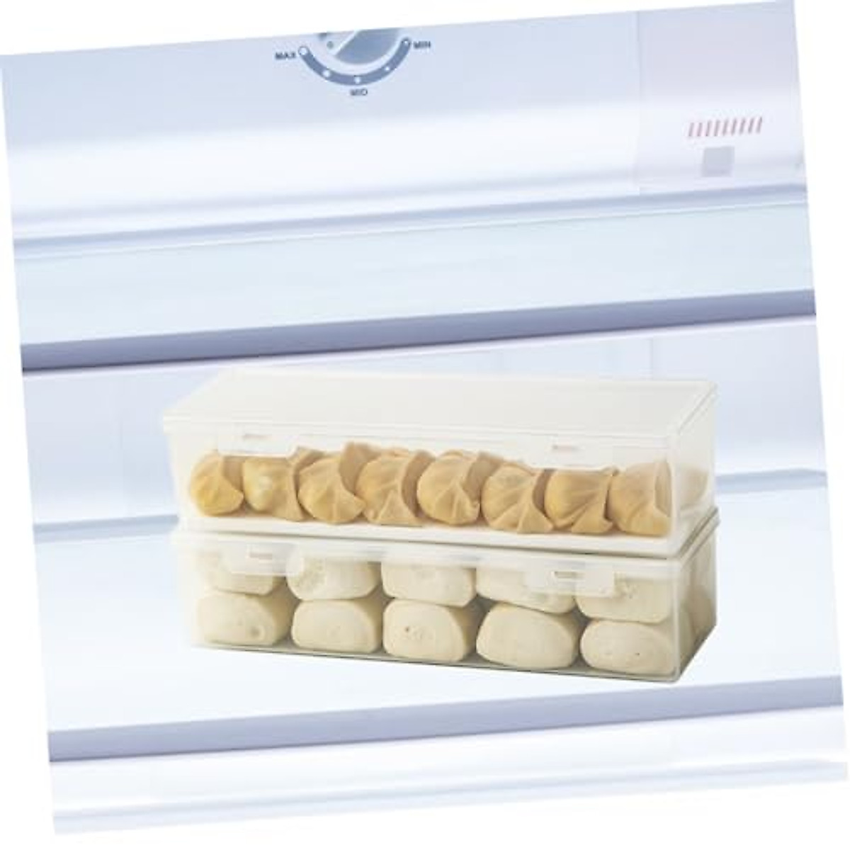 GREENADSCAPE Food Storage Containers Dividers Pasta Food Storage Box Sealing Food Boxes for Refrigerator