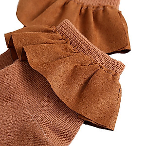 Colorful Childhood Baby Socks Toddler Girls Princess Ruffles Short Socks (2-4T(M), Style B)