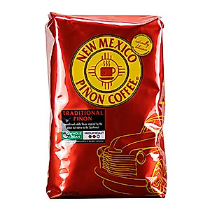 New Mexico Piñon Coffee Naturally Flavored Coffee (Traditional Piñon Whole Bean, 2 pound)