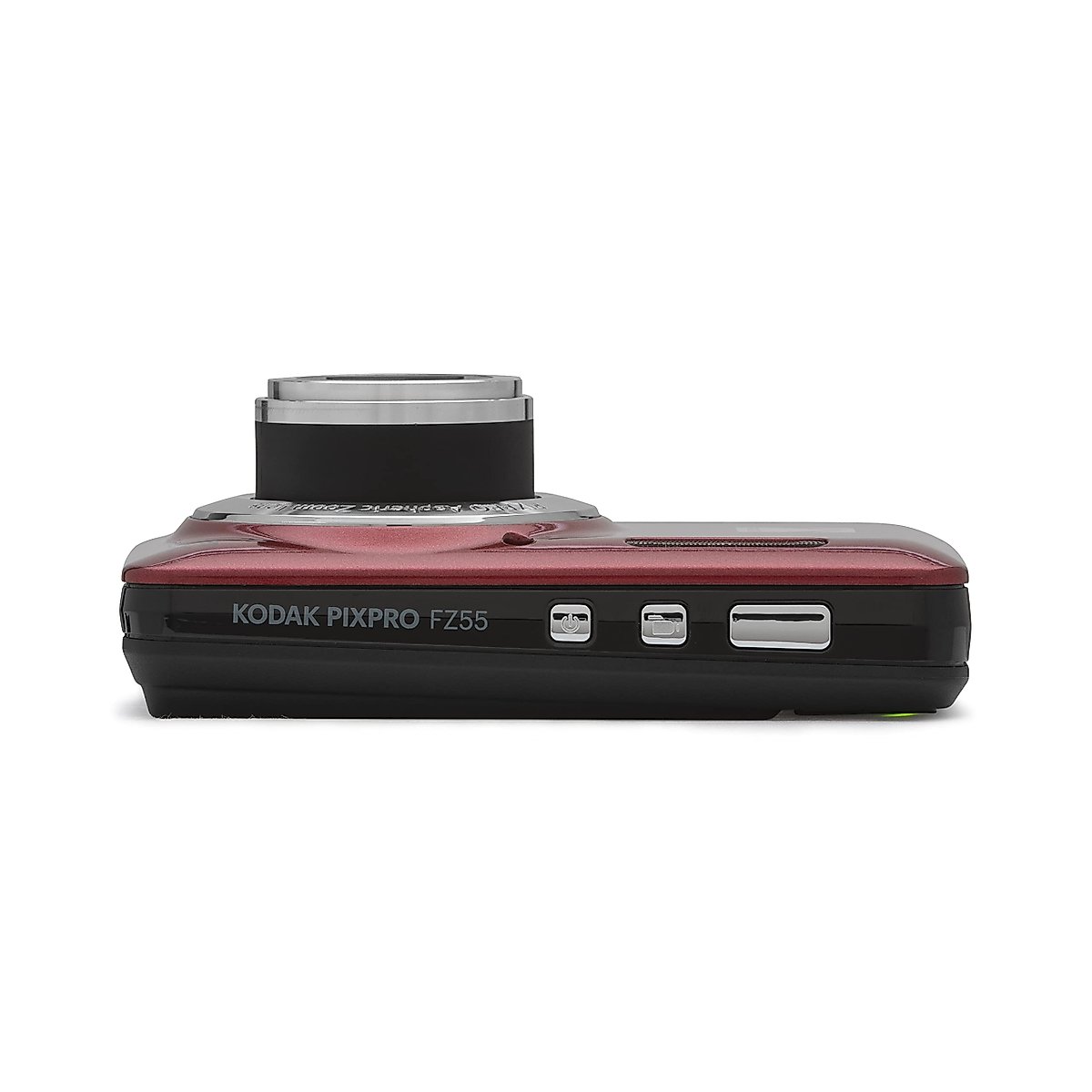 Kodak PIXPRO FZ55 Digital Camera (Red) + 32GB Memory Card + Point and Shoot Camera Case + Extendable Monopod + Lens Cleaning Pen + LCD Screen Protectors + Table Top Tripod – Ultimate Bundle