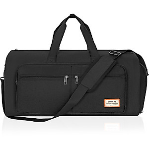 AKOZLIN Carry on Garment Bag 3 in 1 Duffle Bag 57L Travel Suit Dress Shoes Carrier Storage Bag For Men Women Overnight Weekender Travel Bag Large