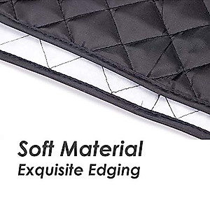 Coffee Maker Cover COOSOO Stain Resistant Washable Covers with Storage Pocket Dust Protection Coffee Maker Appliance Cover for Kitchen