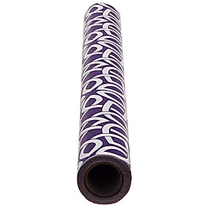 Home Basics Self Adhesive Shelf Liner, 2 Pack (Blossom Purple)