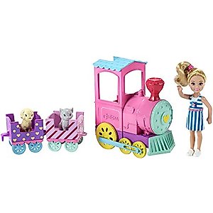 Barbie Club Chelsea Doll and Choo-Choo Train