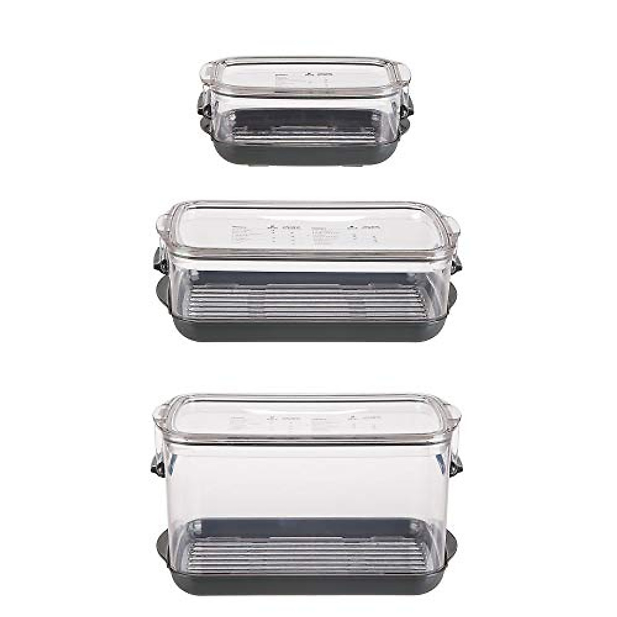 Prepworks by Progressive Berry ProKeeper, , 1.2-Quart, Strawberries, Blueberry, Fruit Vegetable Container,Black