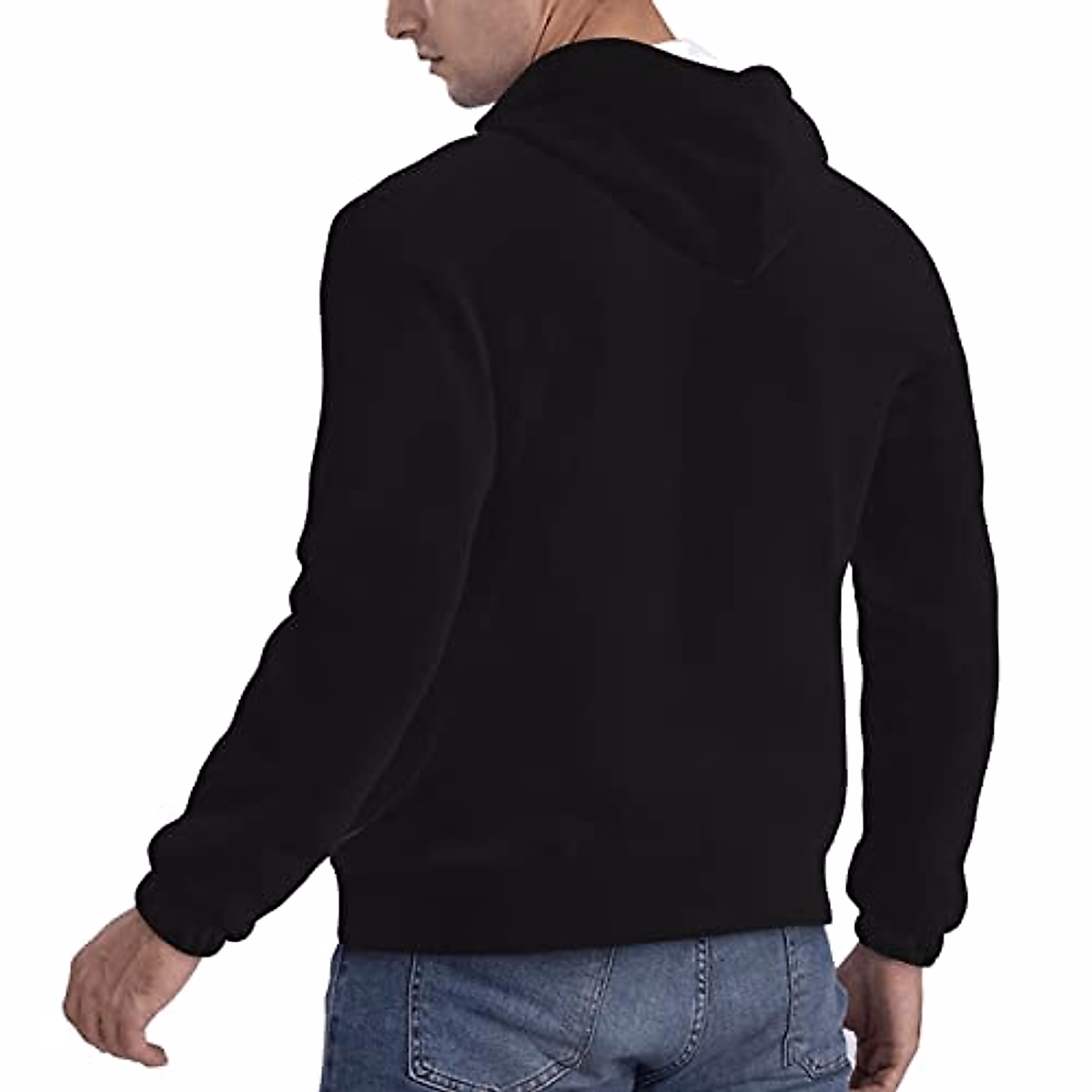 Galaksing Chief Rapper Keef Men's hoodie Casual long sleeve T Shirts fit Youth Popular for Running Suitable for winter X-Large Black