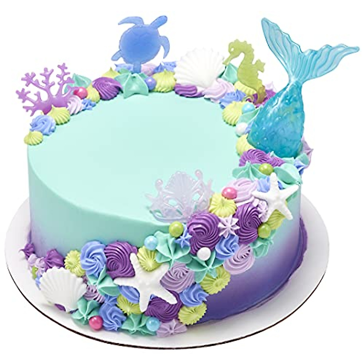 DecoPac Mystical Mermaid DecoSet Cake Topper, 1 SET, Mulitple