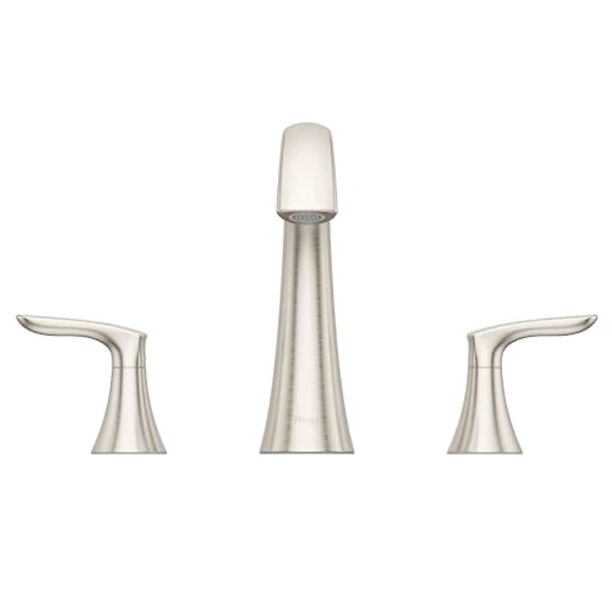 Pfister Weller Roman Tub Trim, Valve Not Included, 2-Handle, 3-Hole Install, Brushed Nickel Finish, RT65WRK