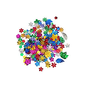 VILLCASE 50 table scatter christmas star confetti glitter christmas confetti sprinkles christmas party mermaid confetti house accessories for home DIY sequins wedding Jewelry buckle