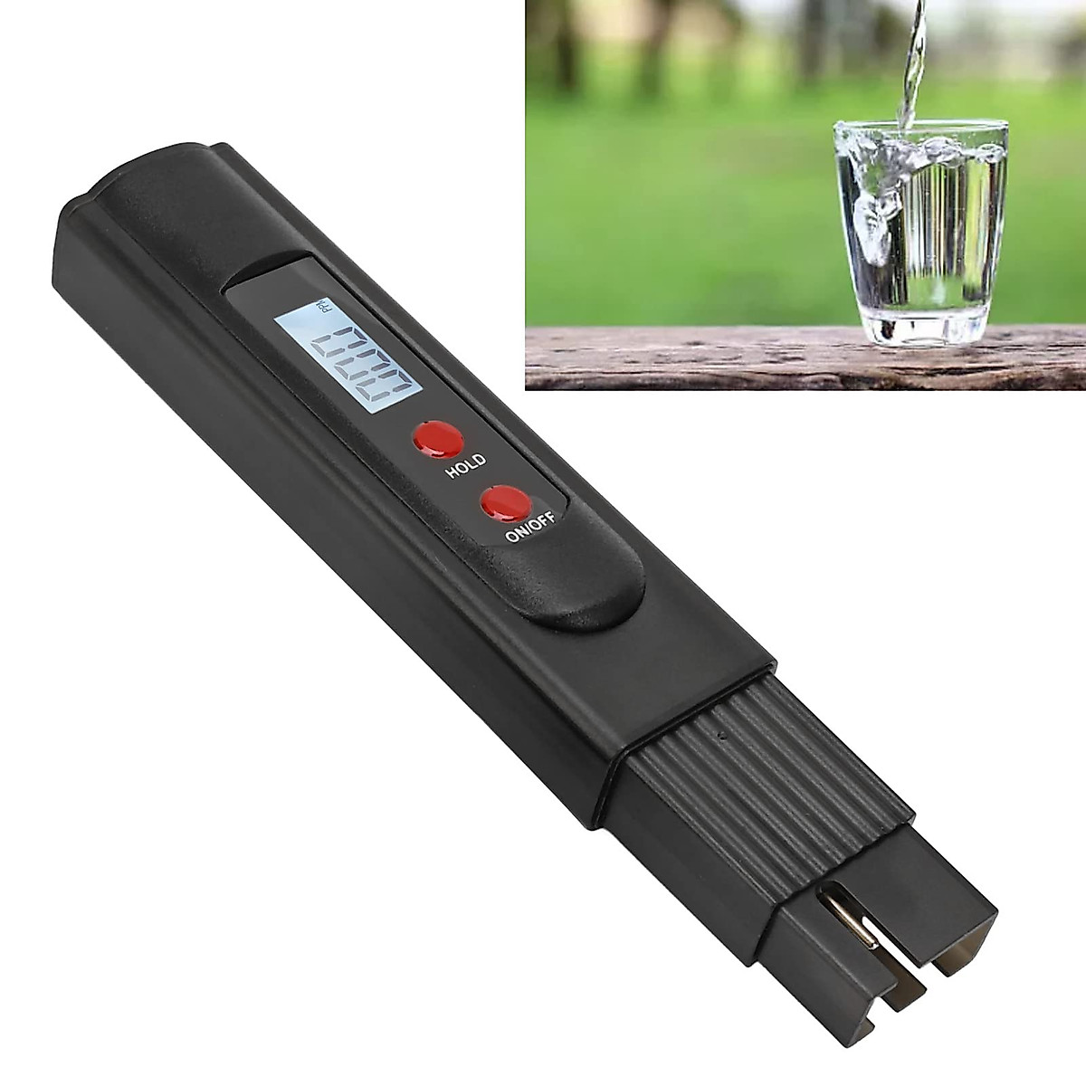Digital TDS Meter, Backlight Function Portable Convenient Operation Alloy Probe TDS Detection Pen for Swimming Pool