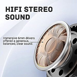 for Samsung Galaxy A30s Wireless Earbuds Bluetooth Headphones 48hrs Play Back Sport Earphones with LED Display Over-Ear Buds with Earhooks Built-in Mic - Black