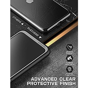 SUPCASE Unicorn Beetle Style Series Case Designed for iPhone 11 6.1 Inch (2019 Release), Premium Hybrid Protective Clear Case (Black)