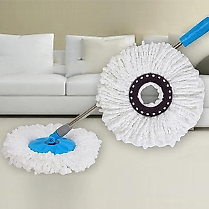 The Perfect Part Mop Heads - Pack of 6 Mop Head Replacement, Microfiber Mop Head for Floor Cleaning, 6.5" Heavy Duty Durable & Easy to Install Mop Heads Replacements for Home & Commercial Use