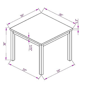 Bar Table and Chairs Set for 4,5 Piece Dining Table Set with PU Stool, Industrial Breakfast Table Set, for Living Room, Dining Room, Game Room,Small Space（Black）