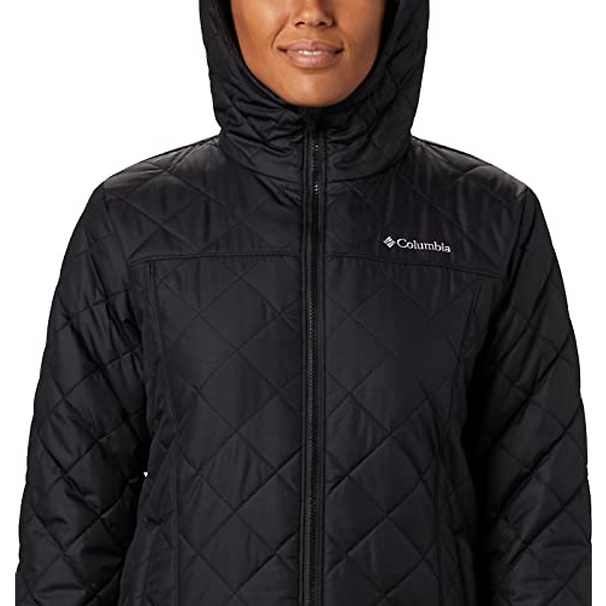 Columbia Women's Copper Crest Hooded Jacket, Black, Small
