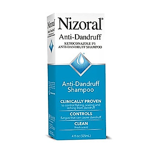Nizoral AD AntiDandruff Shampoo, Fresh, 4 Fl Oz