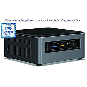 Intel NUC 7 Mainstream Mini PC (NUC7i3BNHXF) - Core i3, 4GB RAM, 16GB Optane Memory, 1TB HDD