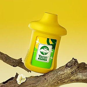 Generic 1pc,Yocan Green Personal Smoke Purifier disposable air filter Remove Secondhand Smoke And Odor 4 Stage HEPA Activated Coconut Carbon Filter To Eliminate Smoke And Smell(Yellow)