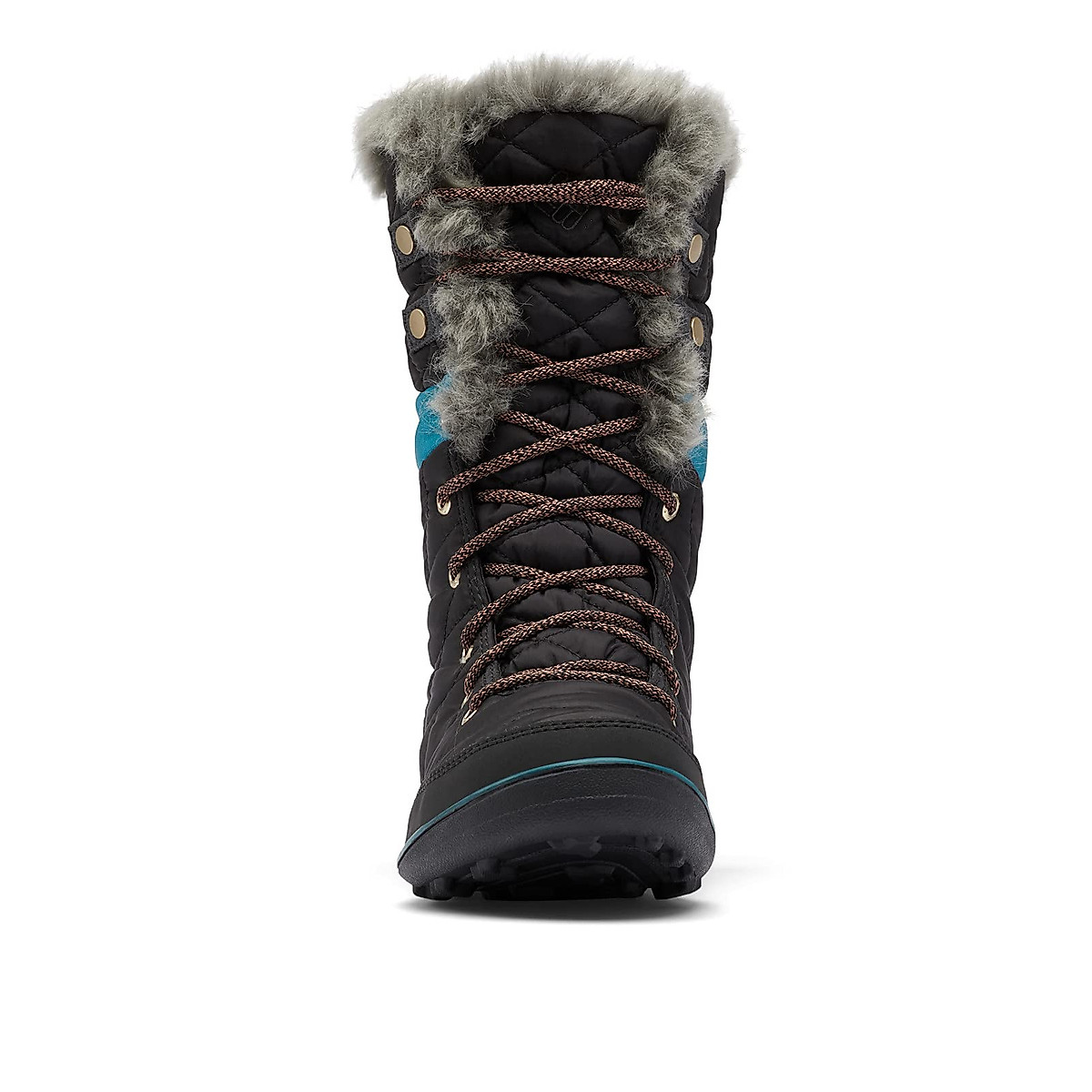 Columbia Women's Heavenly Omni-Heat, Black/Deep Water, 6