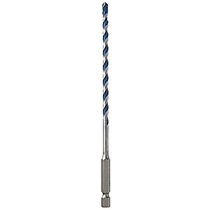 Bosch HCBG04T 3/16" x 4" x 6" Blue Granite Hammer Drill Bit for Concrete