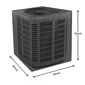 Air Conditioner Cover for Outside Units Ac Cover for Outside Unit Waterproof Fits Up to 30 x 30 x 32 inches