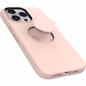 OtterBox iPhone 14 Pro Max OtterGrip Symmetry Series Case - Made ME Blush (Pink), Built-in Grip, Sleek case, Snaps to MagSafe, Raised Edges Protect Camera & Screen
