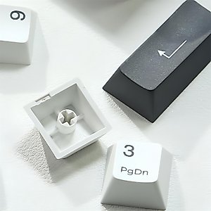 FKZ GMK26 Mechanical Numpad,Gasket QMK/VIA Macro Numeric Keypad Hot Swap Wireless 2.4G/BT5.0/Wired USB-C RGB Backlit 26 Keys Mini Protable Number Keyboard Programmable for Win/Mac/Gaming (White)