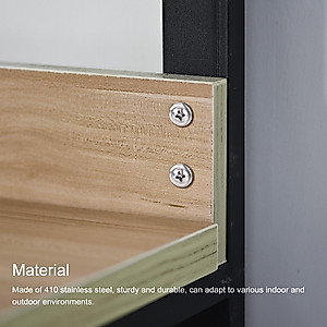 uxcell Phillips Head Self Tapping Screws, 8 x 1-1/4" 410 Stainless Steel Self Drilling Sheet Metal Screw 100pcs