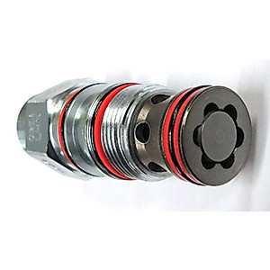 Sun Hydraulics SN CBEA LHN Counter Balance Valve. Stainless Steel. 2/2 Inch NPT Threaded. 1000-4000 PSI. 25 PSI Check. 30 GPM Max. 3 to 1 Pilot.