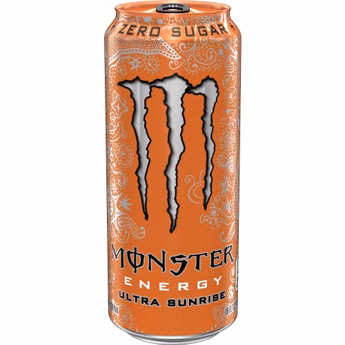 Monster Energy Ultra Sunrise, Sugar Free Energy Drink, 16 Fl Oz (Pack of 15)