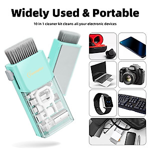 Laptop Screen Keyboard Cleaner Kit, Electronics Cleaning Tool, Brush Tool for Tablet, Computer, PC Monitor,TV Camera Lens New Compact with Patent