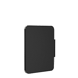[U] by UAG Designed for iPad Mini Case (6th Gen, 2021) [8.3-inch Screen] Lucent Lightweight Ultra-Slim Shockproof Smart Folio Protective Cover with Auto/Sleep Wake & Pencil Holder, Black