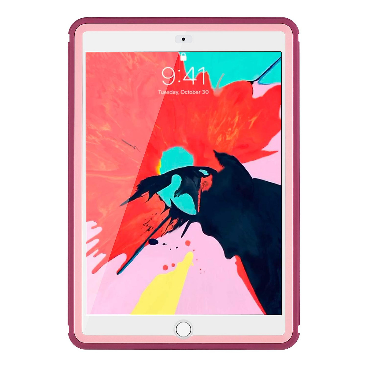 AICase iPad 9th/8th/iPad 7th Gen Case,iPad 10.2 2019/2020/2021 Case,Heavy Duty Shockproof Triple Layer Defense for New Apple iPad 7th/8th/9th Generation 10.2-inch 2019/2020 2021 Release(Purple)