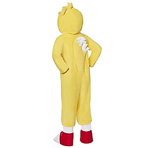 Spirit Halloween Kids Tails Sonic The Hedgehog One Piece Costume - XS