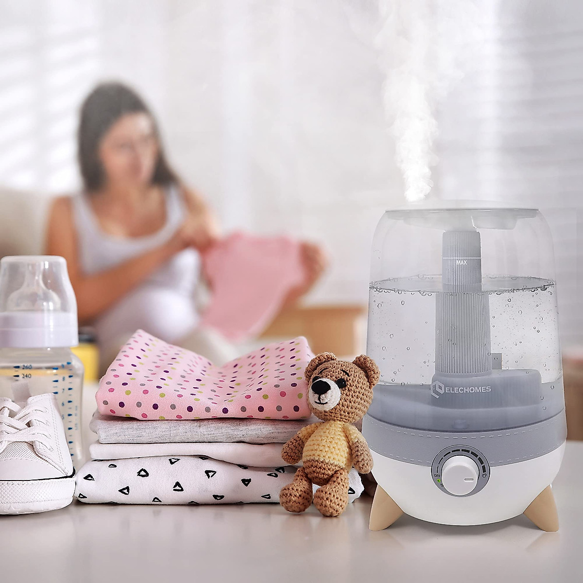 Elechomes Humidifier for Bedroom (US3501)