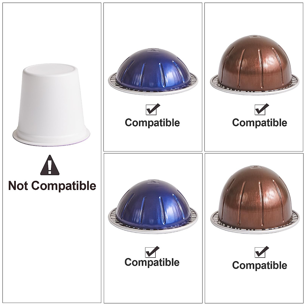 IBUYKE 2-Tier Coffee Pod Drawer Holder for Nespresso, Capsule Pods Storage Organizer, Compact Under Coffee Pot Storage Drawer, Slim Home Kitchen Counter Organizer TCJ102H, Rustic Brown