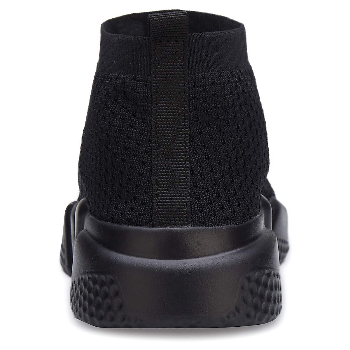 Santiro Slip On Sneakers Women Lightweight Walking Shoes Comfortable Gym Athletic Shoes Fashion Running Tennis Shoes All Black 8.5 US