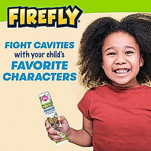 Firefly Kids' Anti-Cavity Natural Fluoride Toothpaste, L.O.L. Surprise!, ADA Accepted, Strawberry Flavor, 4.2 Ounce