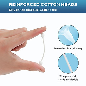 Avont Dog Ear Cleaning Cotton Swabs, Pet Qtips, Ear Care Double Sided Large Q-Tips for Dogs Cats -S